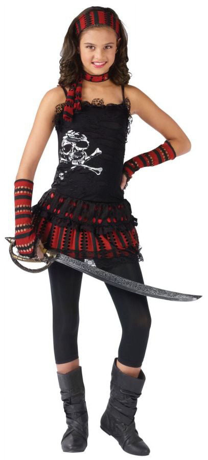 Pirate Skull Rocker Child Halloween Costume - Walmart.com