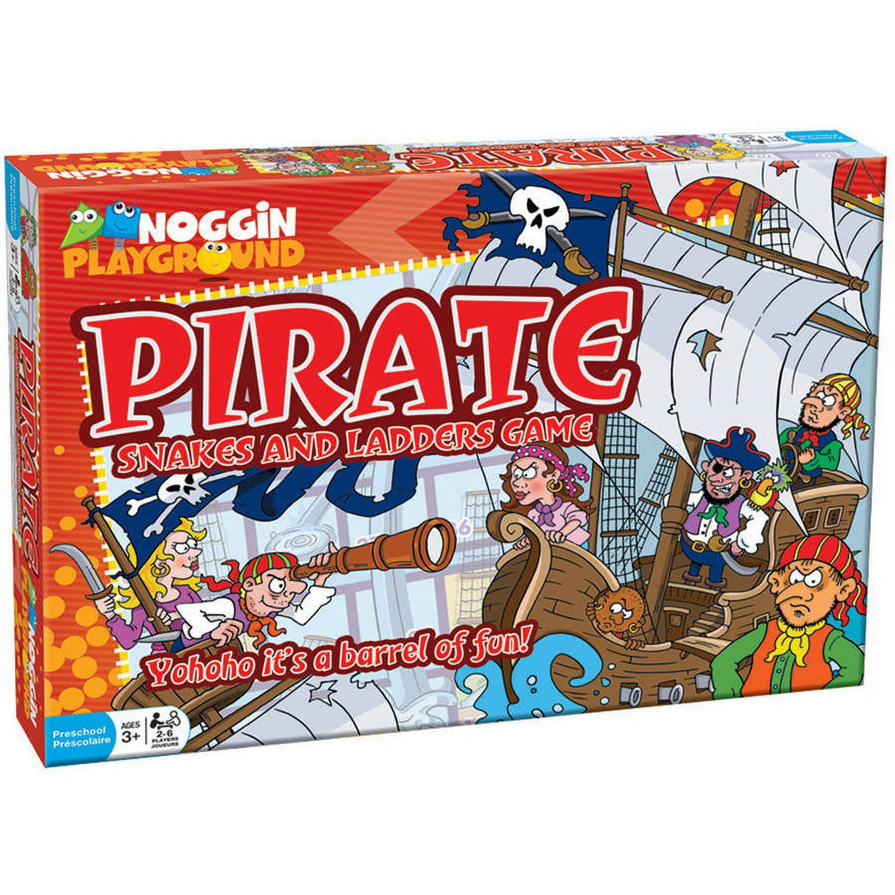 Pirate Snakes and Ladders Game, by Noggin Playground - Walmart.com