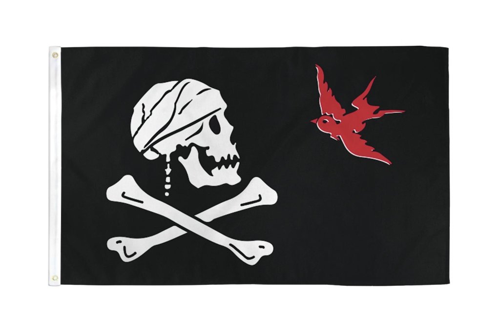 Pirate Sparrow Flag 3x5ft Poly - Walmart.com