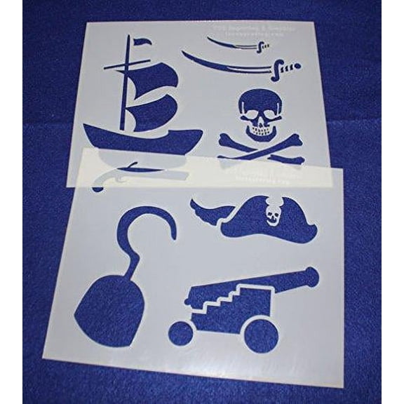 Mylar Sheets and Stencils for Arts Crafts and Sewing Projects