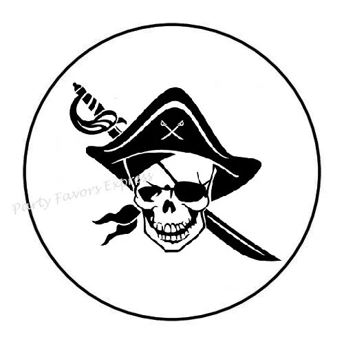 Pirate Sticker Party Favors Sticker Envelope Seals Labels Stickers ...