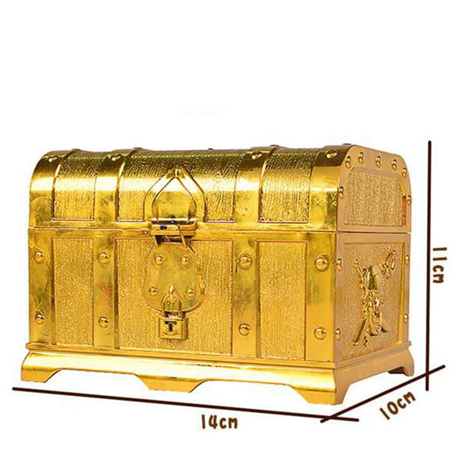 Pirate Treasure Chest Decorative Treasure Chest Keepsake Jewelry Box ...
