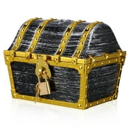 Small Treasure Box Pirate Chest Vintage Treasure Box Small Treasure ...
