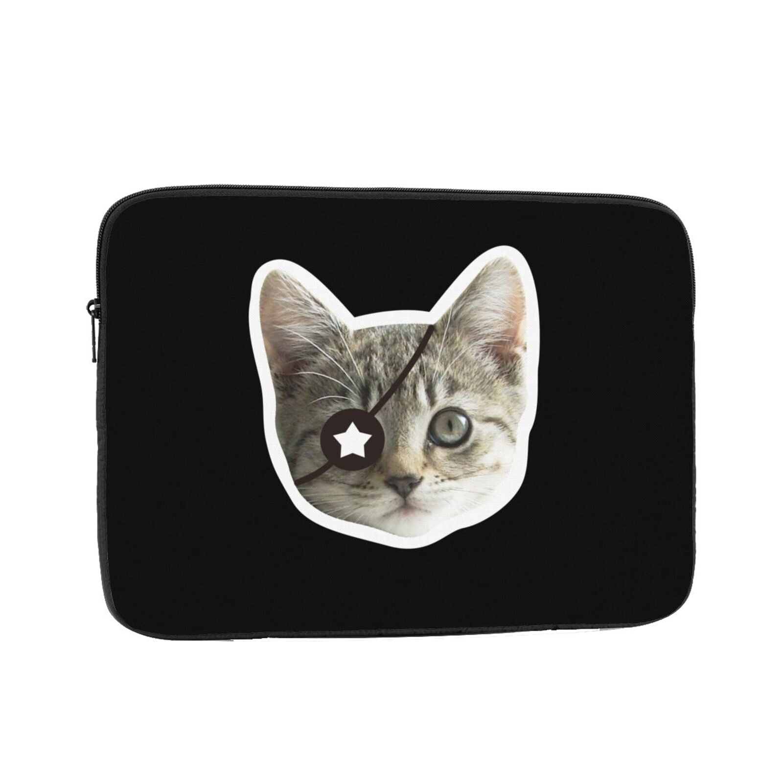 Pirate cat head 17 inch Portable Laptop Sleeve Compatible with MacBook ...