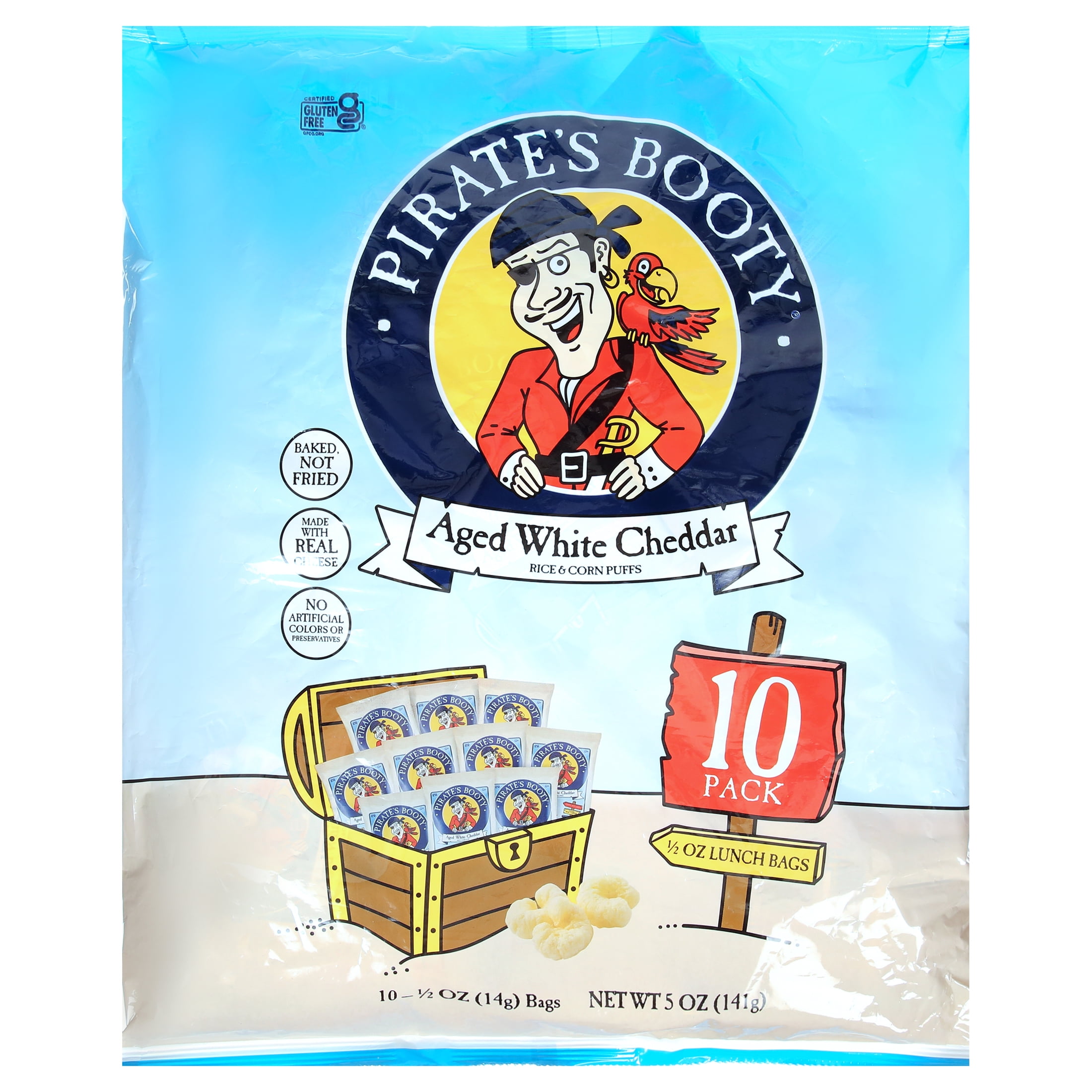 Pirates Booty Aged White Cheddar Puffs