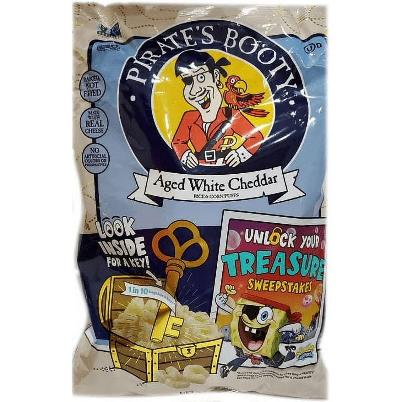 Pirate's Booty Pirate's Booty Puffs Aged Cheddar - 4 oz Pack of 4 ...