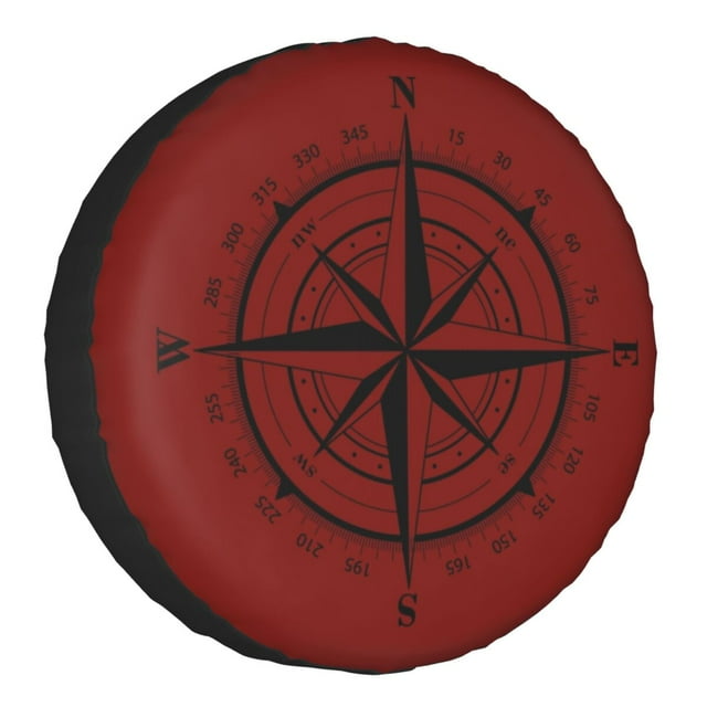 Pirate's Map Spare Wheel Tire Cover for l Compass Sailor RV SUV Camper ...