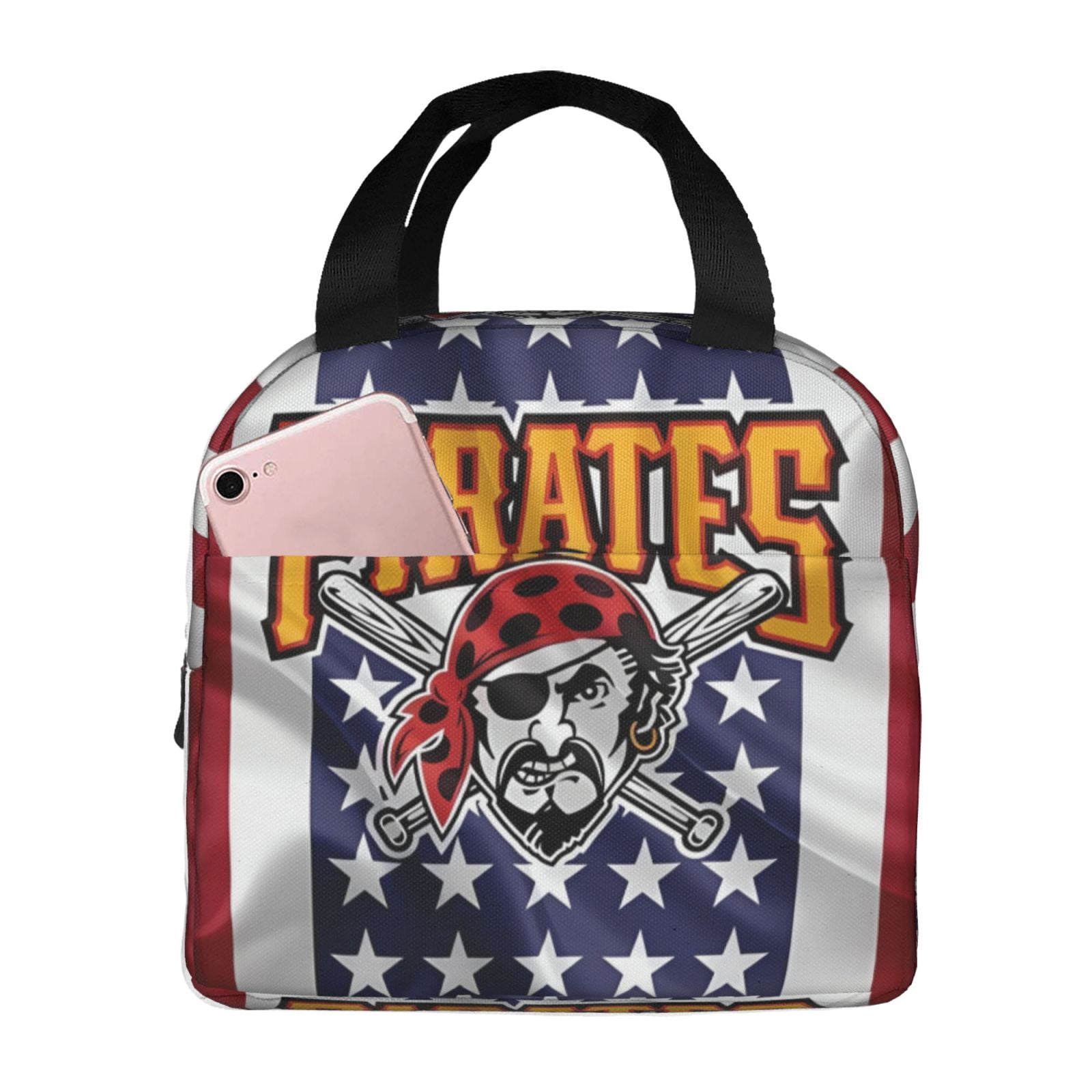Pirates Baseball Team Campus Insulated Lunch Bag, Leak-Proof Lunch Box ...
