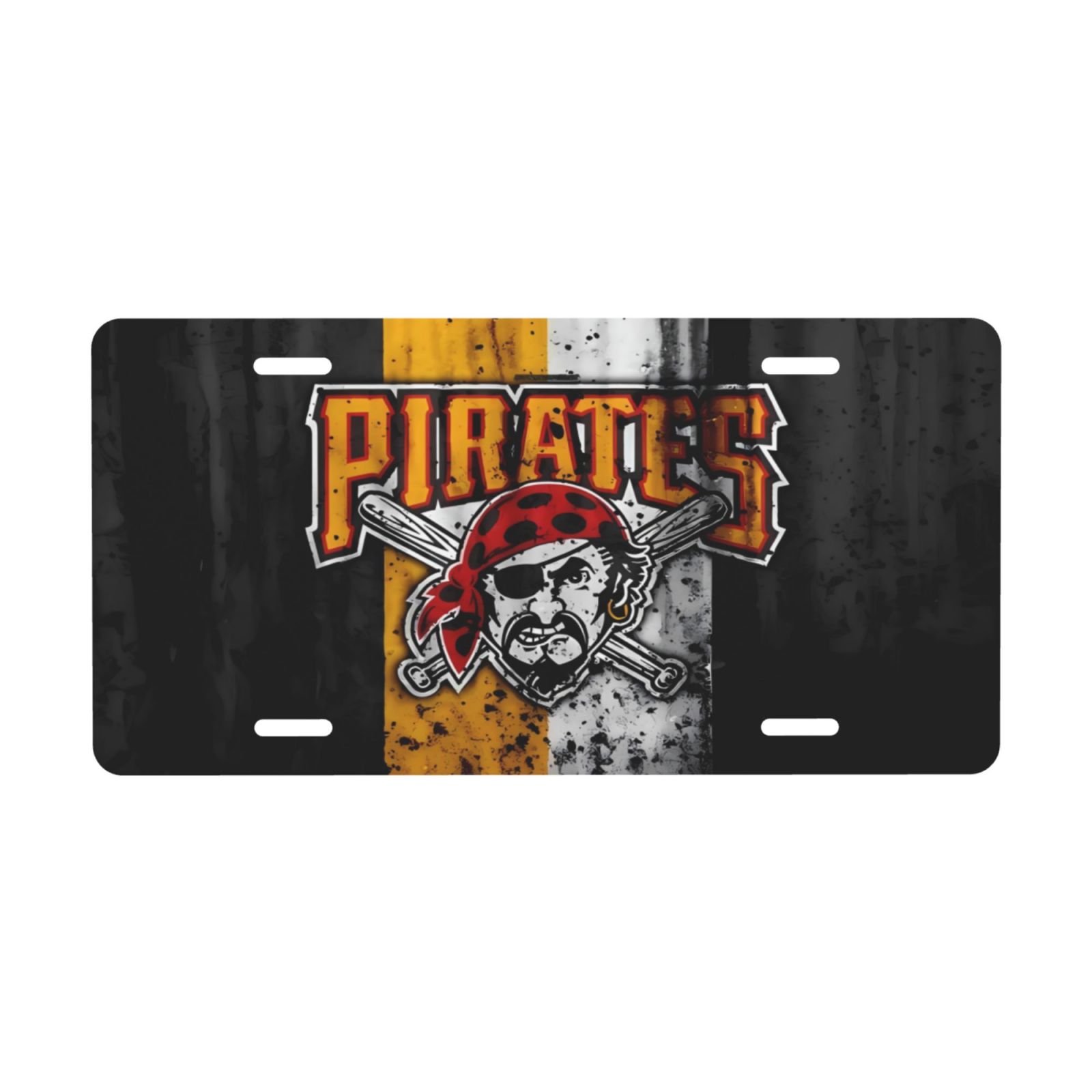 Pirates Baseball Team Customized Car Decoration License Plate Aluminum ...
