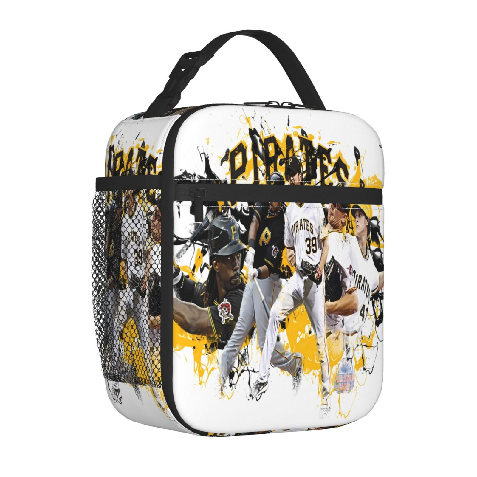 Pirates Baseball Team Customized Lunch Box Cooler Bag for Men and Women ...