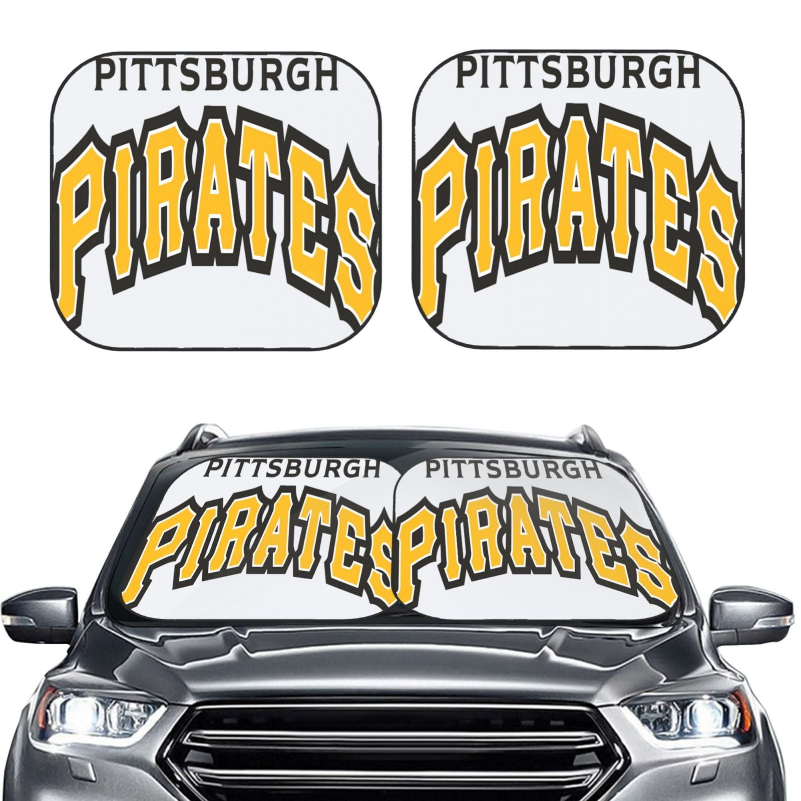 Pirates Car Windshield Sun Shade Foldable Front Windshield Shade for ...