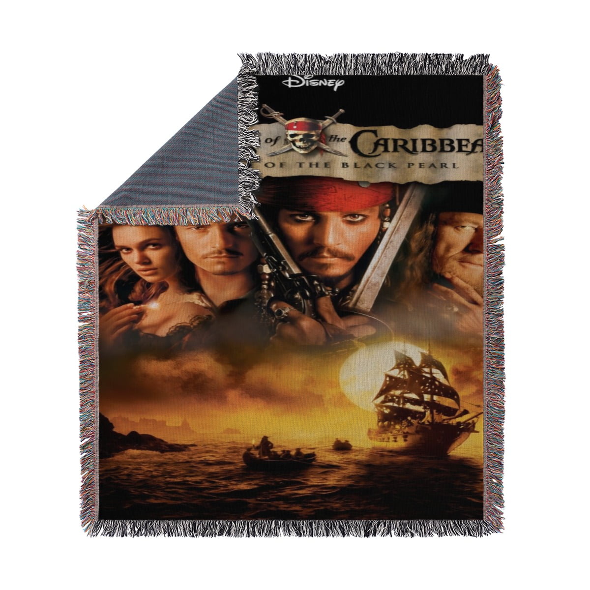 Pirates of the Caribbean: Curse of the Black Pearl Woven ...