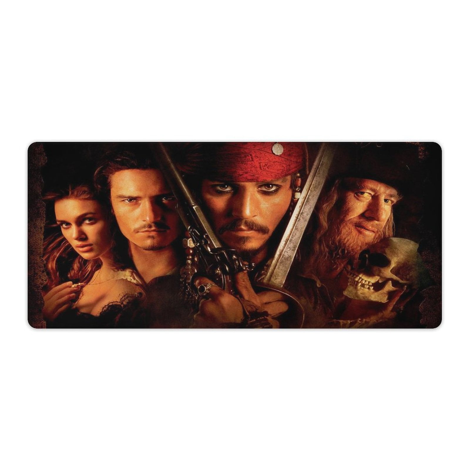 Pirates of The Caribbean Desk Pad Mouse Pad, Large Gaming Mouse Mat ...