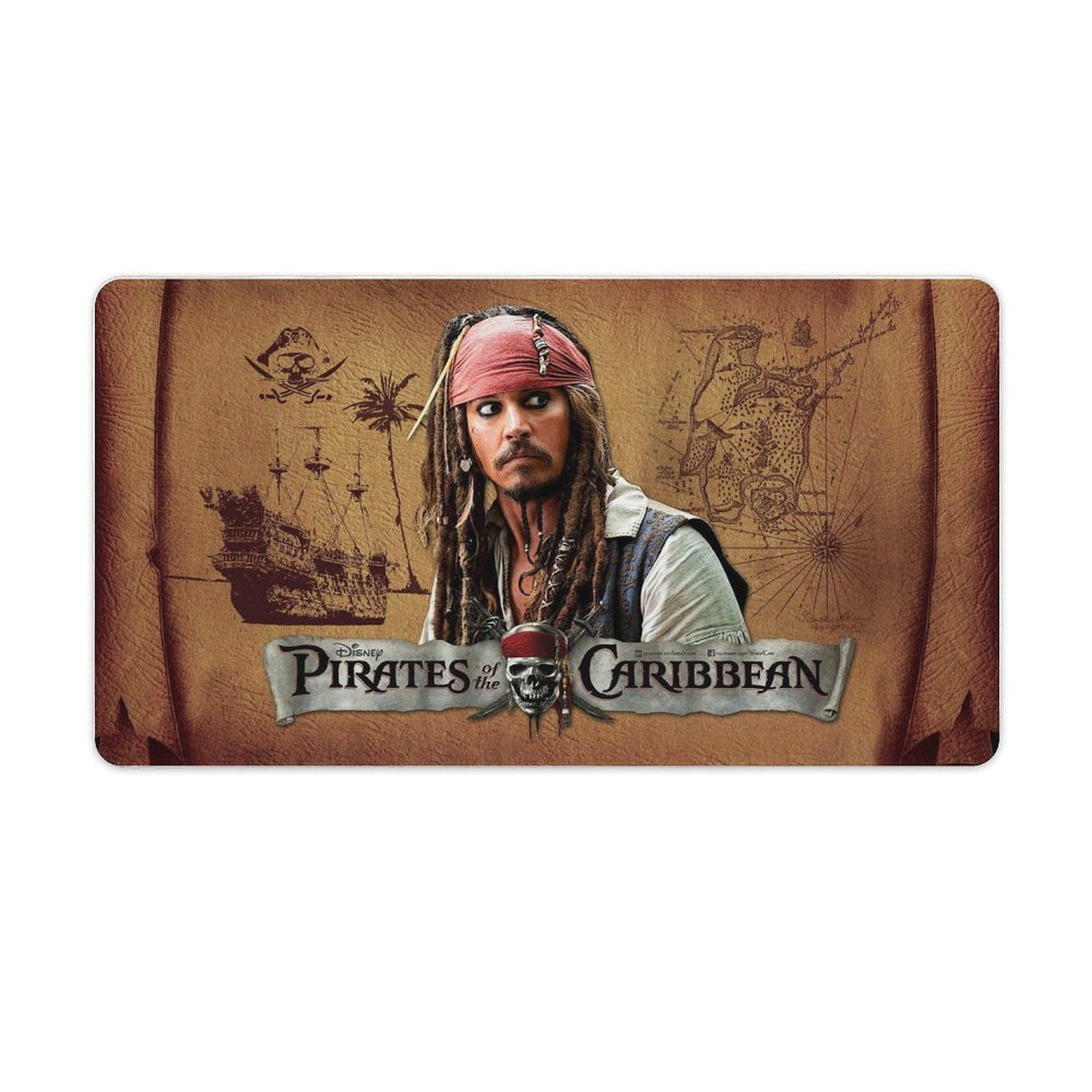 Pirates of The Caribbean Desk Pad Mouse Pad, Large Gaming Mouse Mat ...