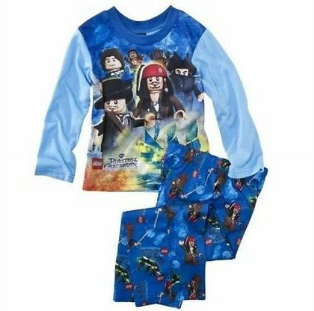 Pirates Of The Caribbean 2 PC Long Sleeve Pajama Set Boy Size 4 ...