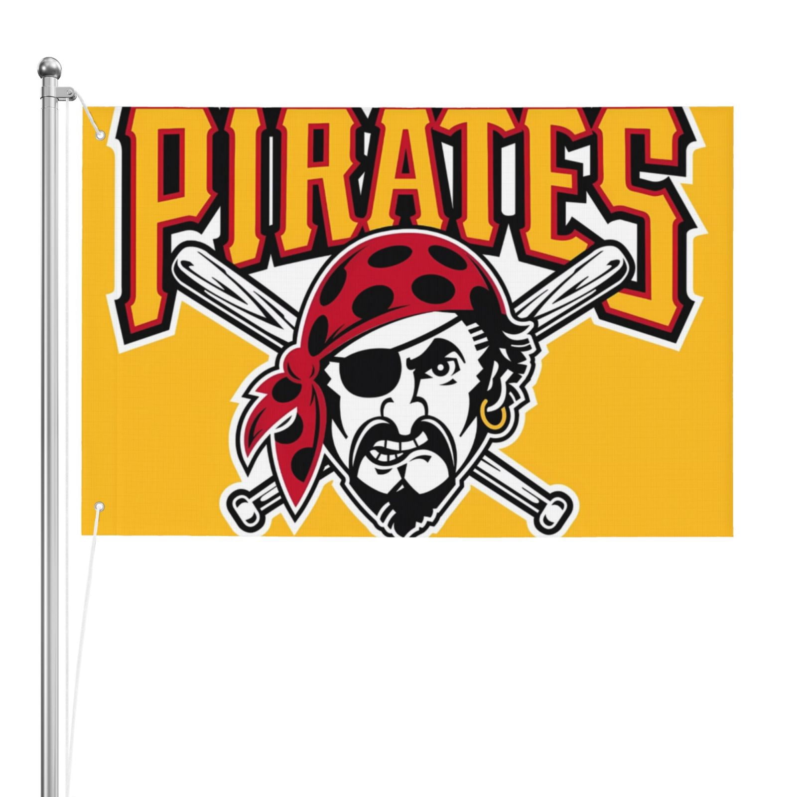 Pirates Three Layer personalized Double Sided Flag Football Fans ...