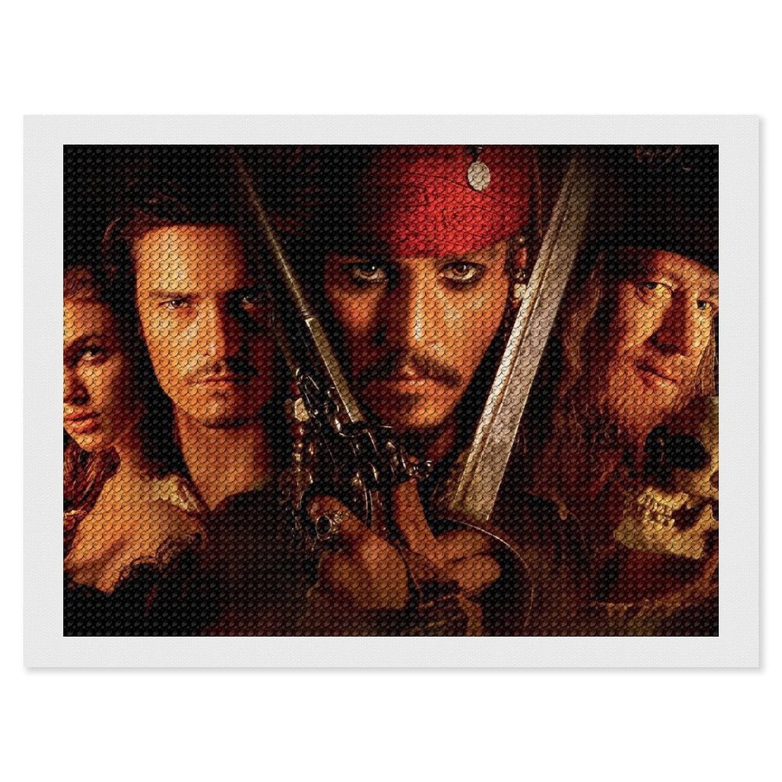 Pirates of The Caribbean Diamond Arts Kits for Adults Diamond Art Gem ...