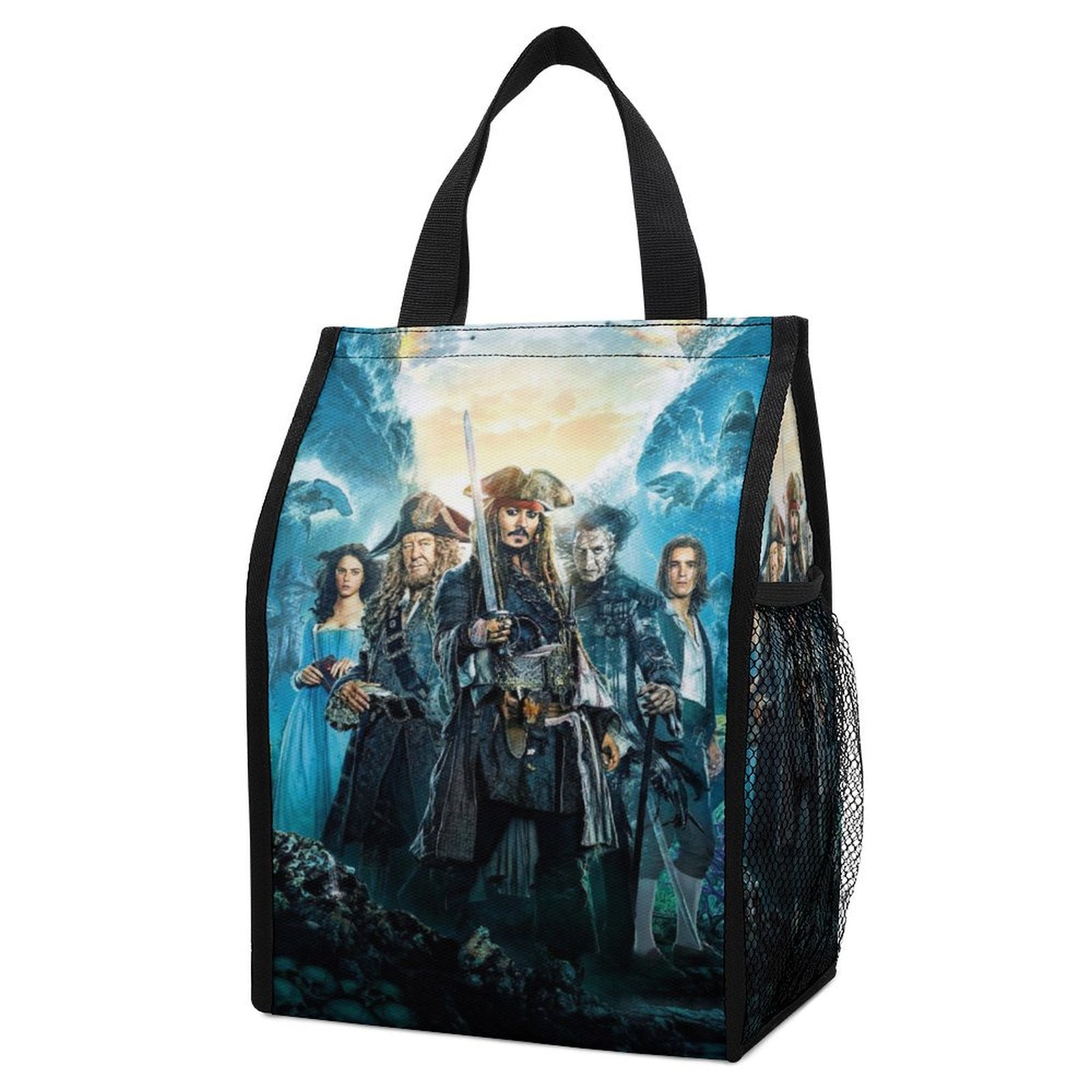 Pirates of The Caribbean Lunch Bag Insulated, Lunch Box Bag, Reusable ...