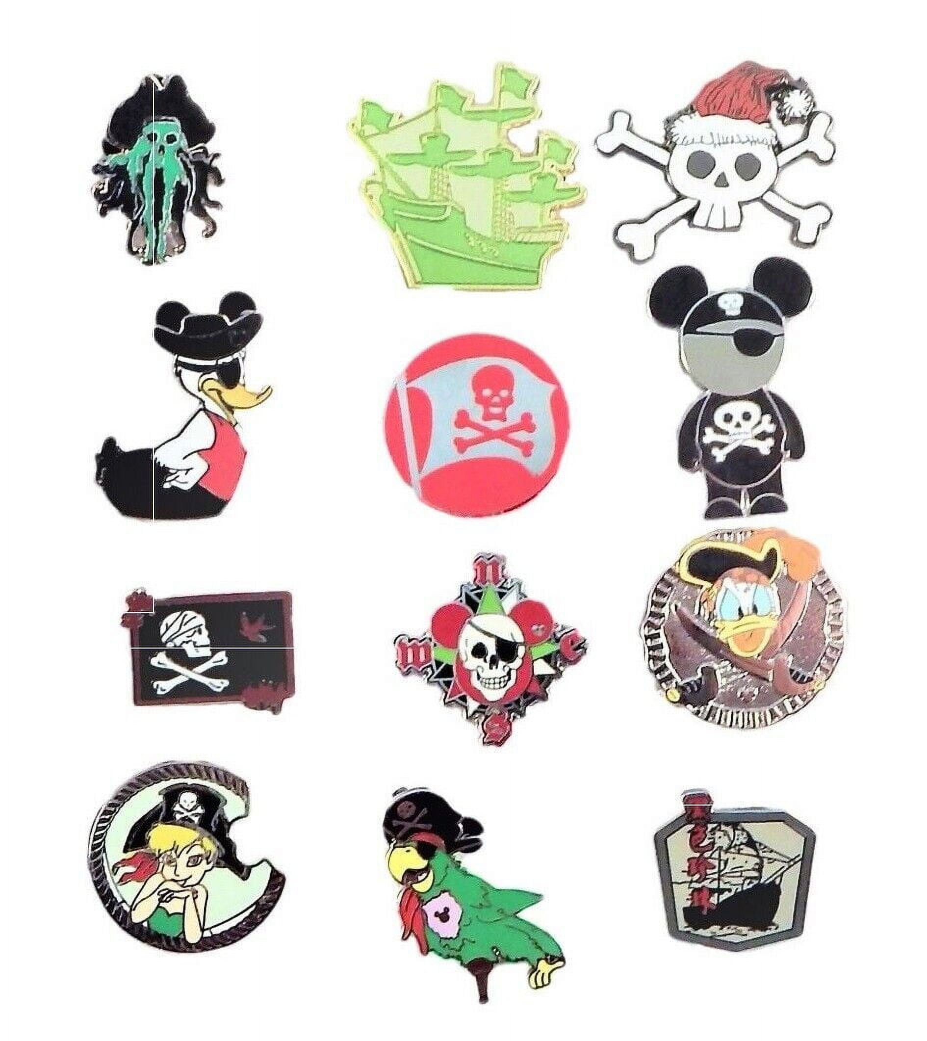 Pirates of the Caribbean 5 Themed Disney Assorted Trading Pins Set ...