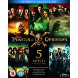 Pirates of the Caribbean - Complete Collection All 5 Movie Collection ...
