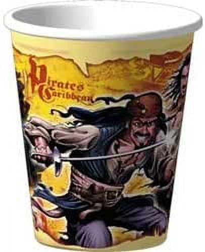 Pirates of the Caribbean Cups - 8 Count (9 oz.) New - Walmart.com