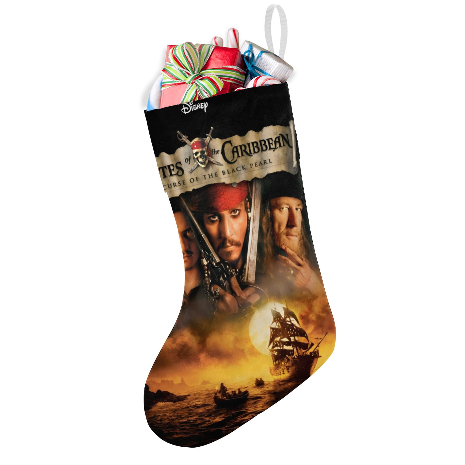 Pirates of the Caribbean: Curse of the Black Pearl Christmas Stocking ...