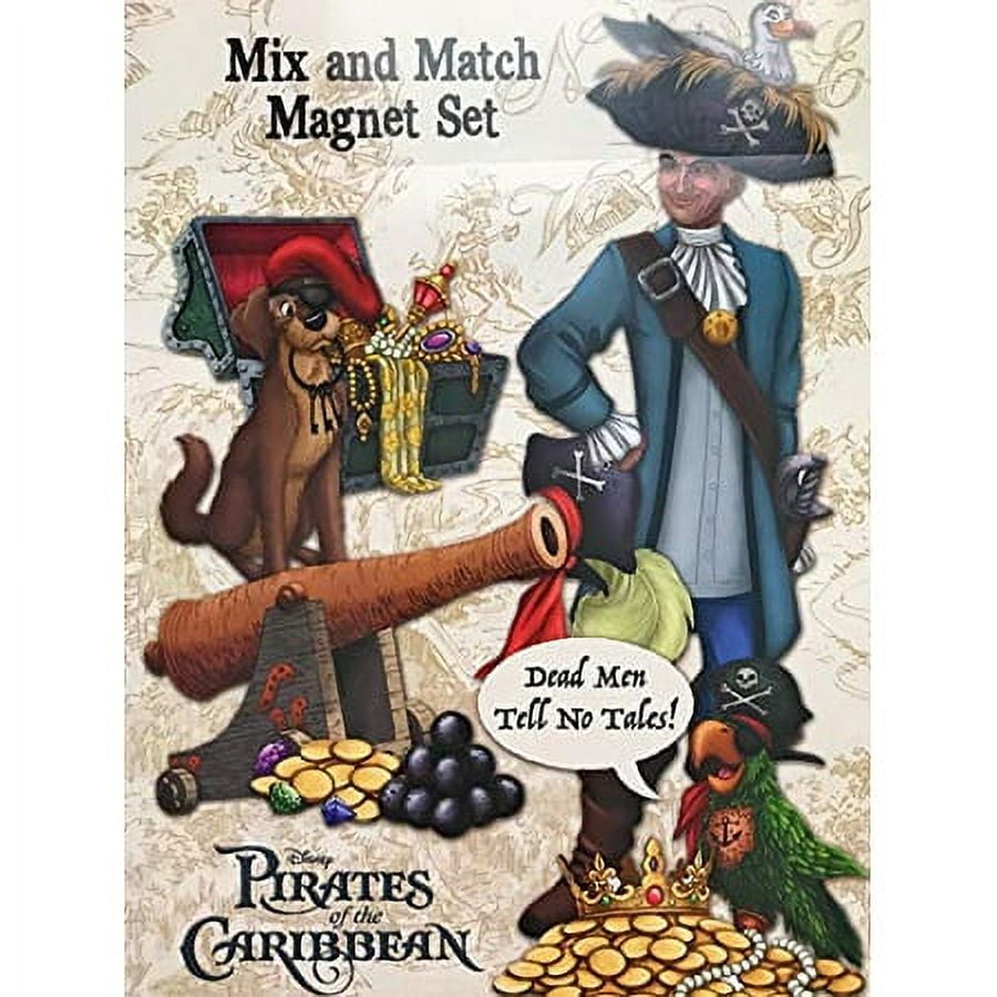 Pirates of the Caribbean Disney Magnet Set (22 Pieces) - Walmart.com