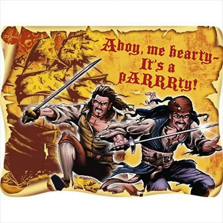 Pirate Invitation Background