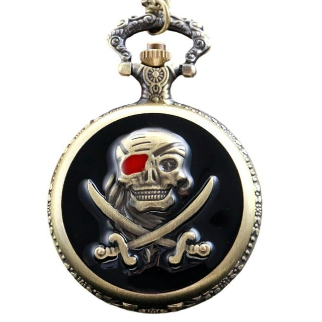 Pirates of the Caribbean Themed Pocket Watch - Walmart.com