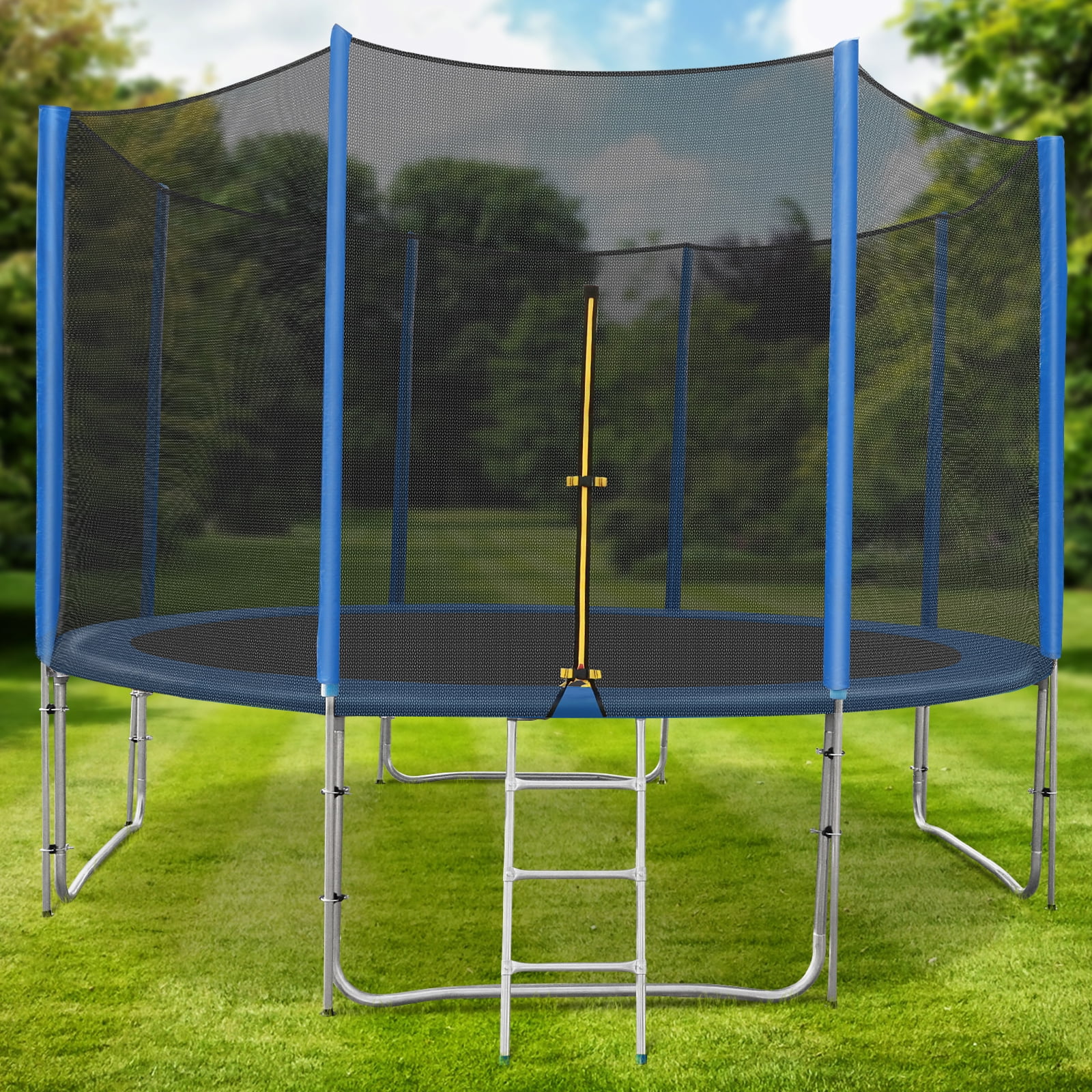 Pirecart 10ft Trampoline for Kids Max Weight 330 lbs Outdoor Fitness ...
