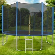 Gymax Indoor Toddler 5FT Trampoline - High Enclosed, Little Trainer ...