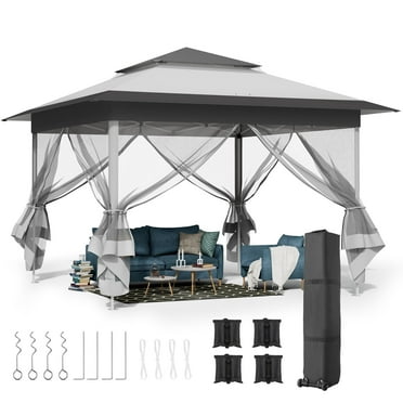 Ozark Trail 14' x14' Instant Lighted Canopy - Walmart.com