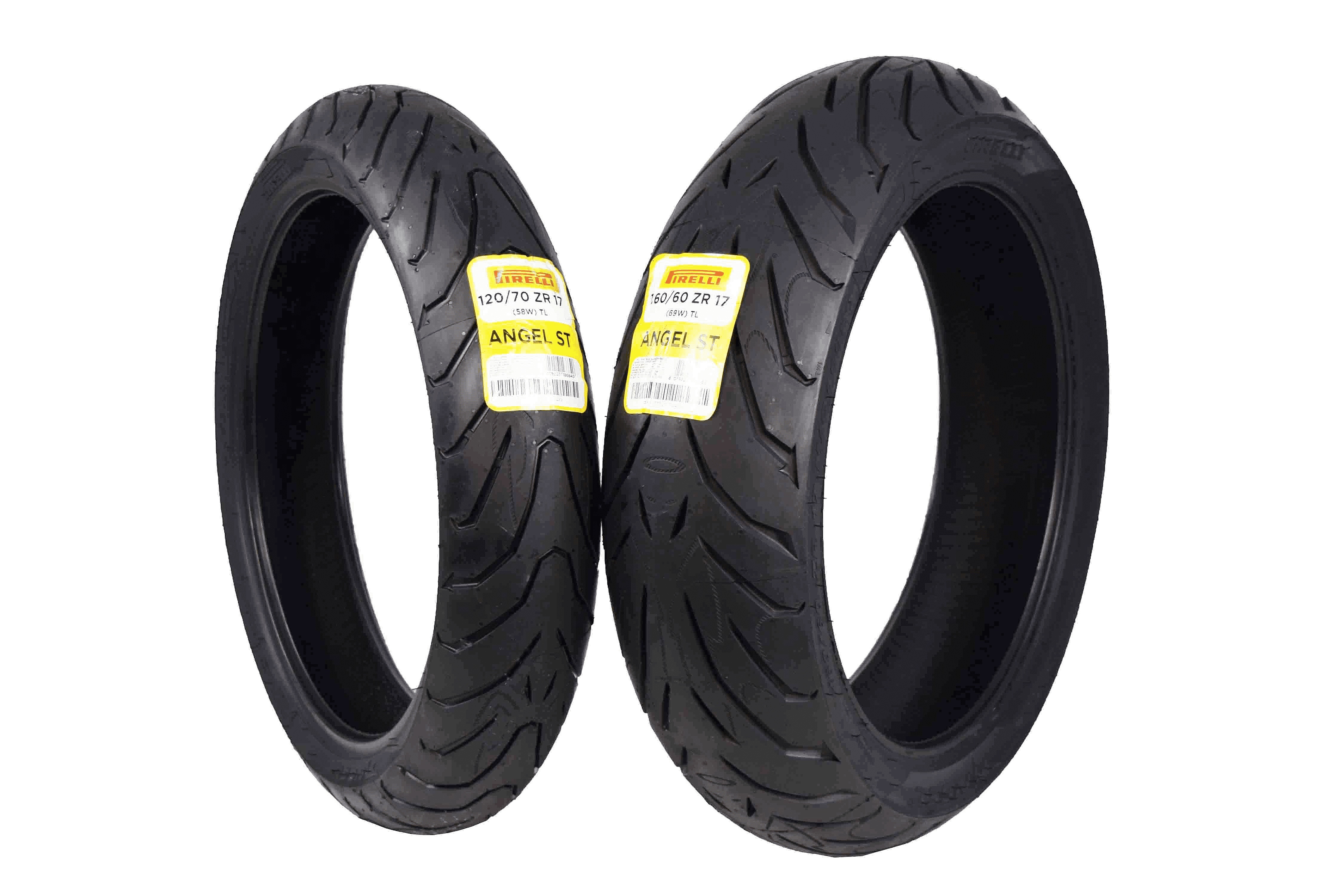 Pirelli Angel ST Tires 190/55ZR17 190/55-17 Rear Motorcycle Tire ...