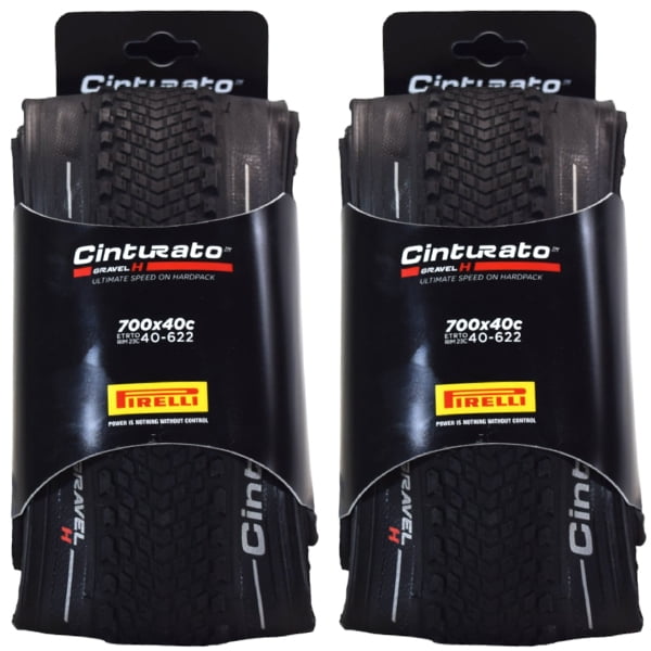 Pirelli Cinturato GRAVEL H 40-622 (700 x 40c) Gravel Bicycle Tire (2 ...
