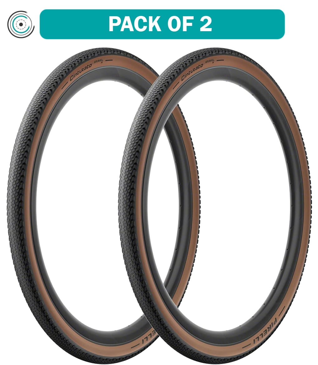 Pirelli Cinturato Gravel H Tire 700x40 Tubeless Folding Tan - Walmart ...