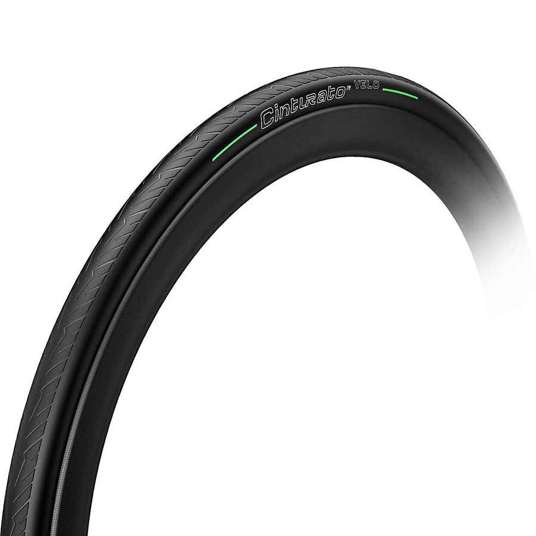 Pirelli Cinturato Velo Bicycle Tire - 700x35C, Folding, Tubeless Ready ...