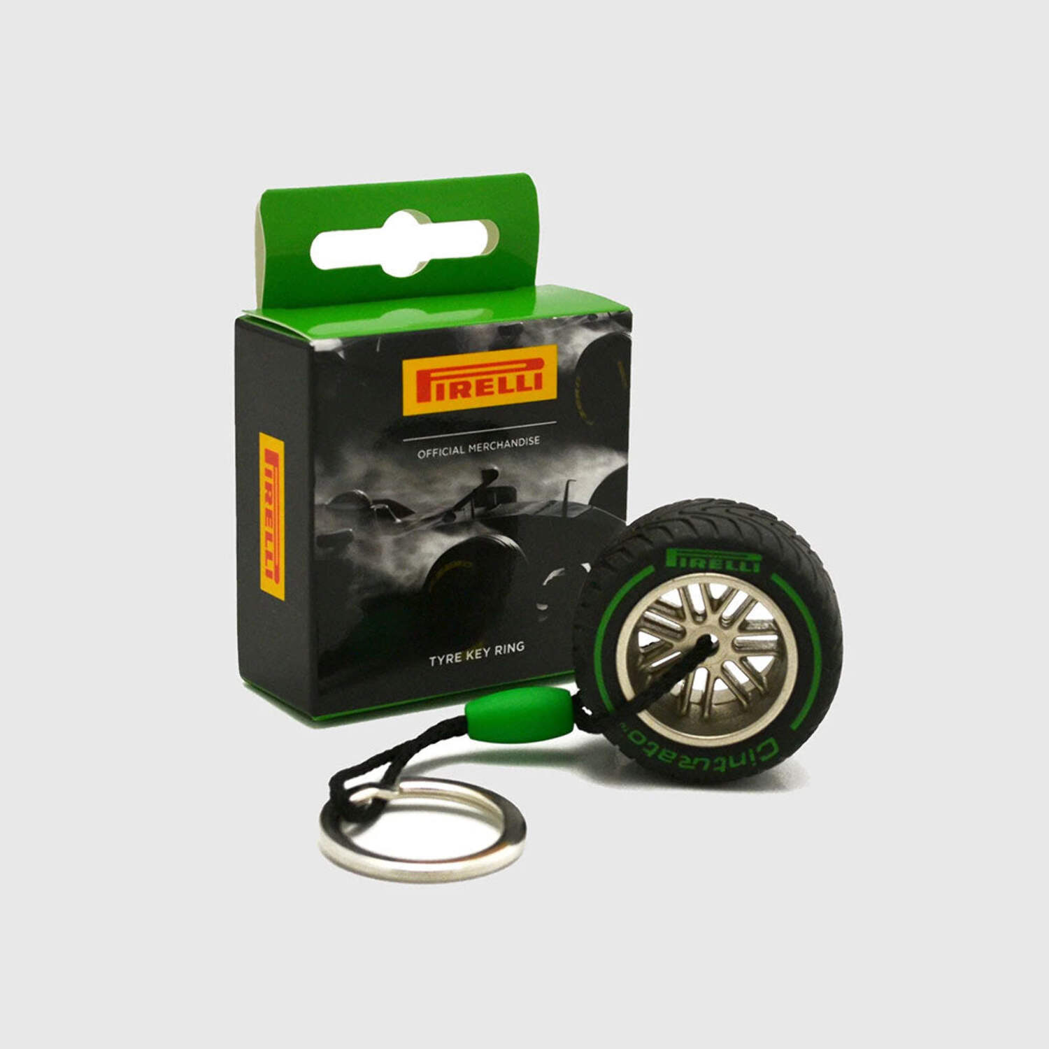 Pirelli IntermediateTire Keychain Green - Walmart.com