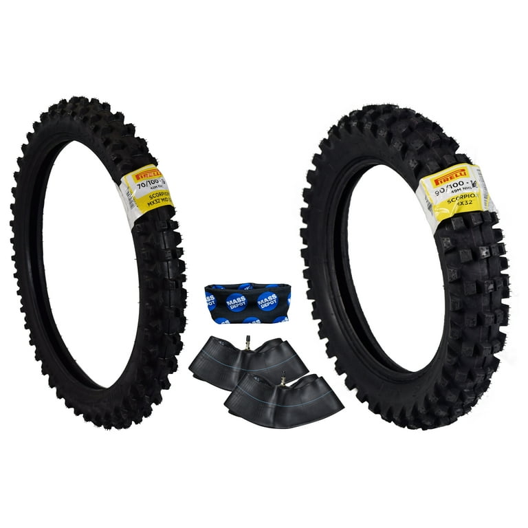 Pirelli Scorpion MX 32 Mid Soft Front 80/100-21 Rear, 47% OFF