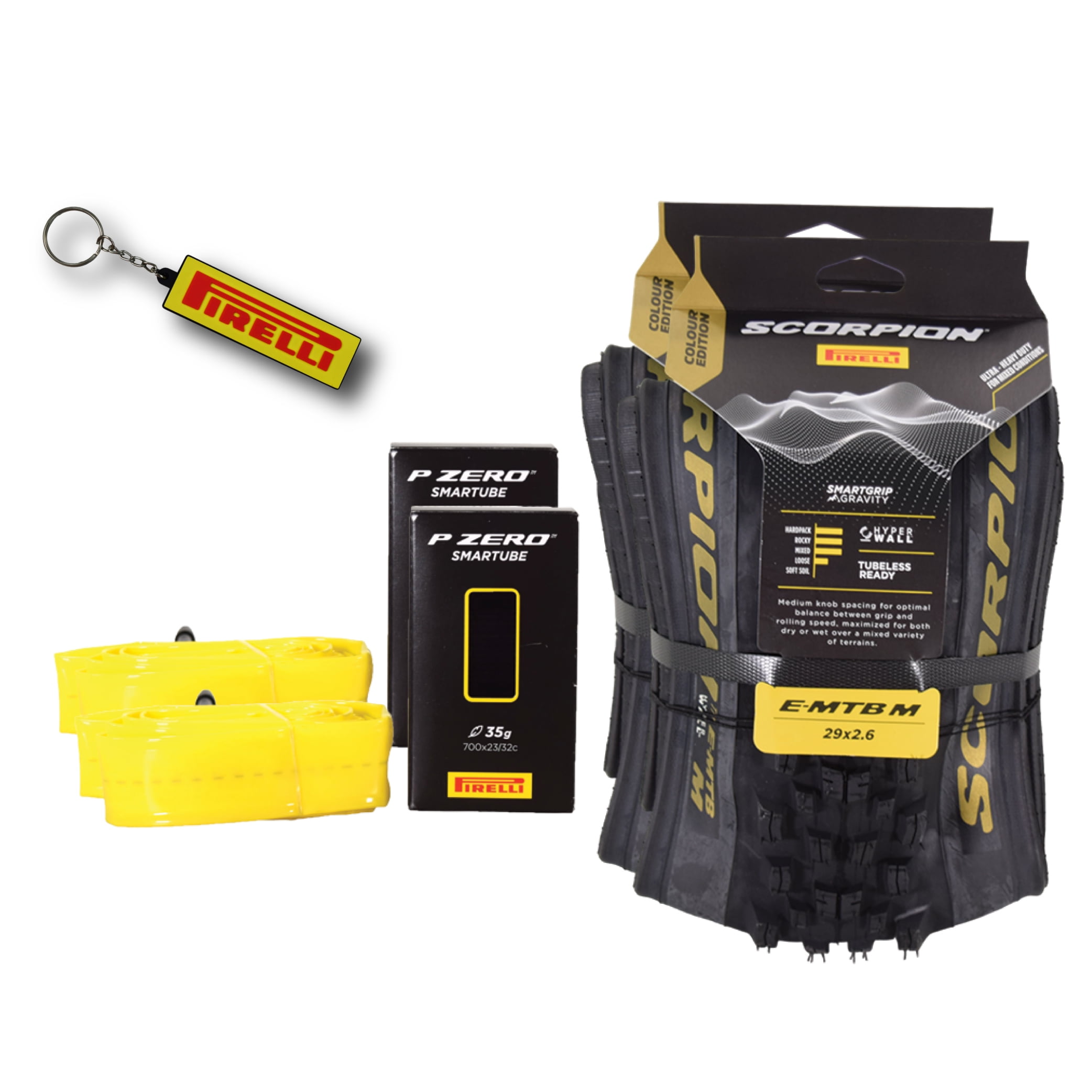 Pirelli Scorpion E-MTB M Gold Color Edition Mountain Bicycle Tire 29x2 ...