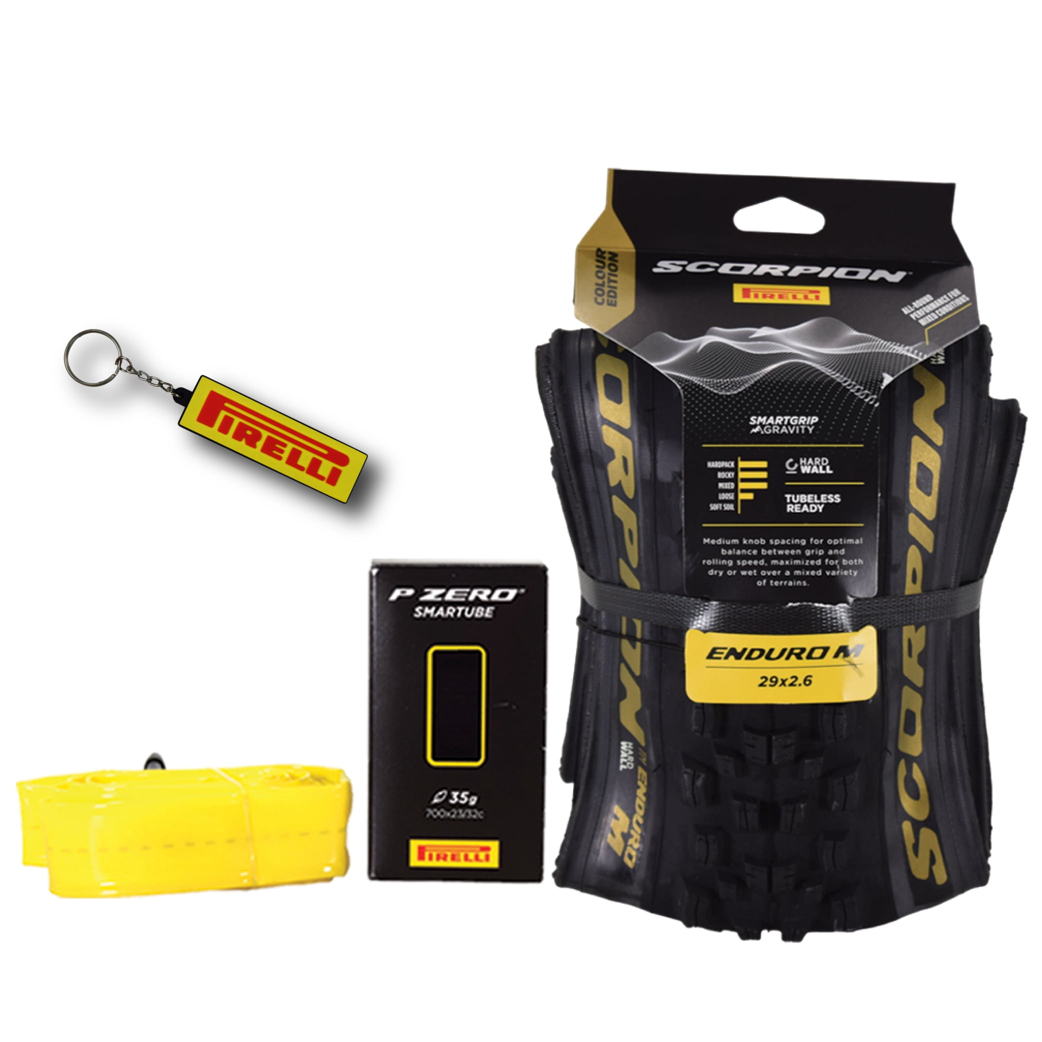 Pirelli Scorpion Enduro M Gold Color Edition Mountain Bicycle Tire 29x2 ...