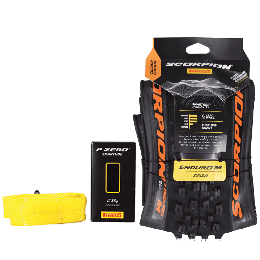 Pirelli Scorpion Enduro M Orange Color Edition Mountain Bicycle Tire ...