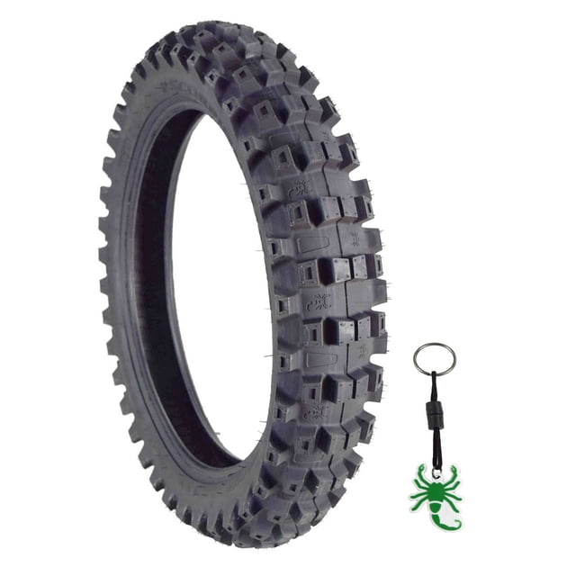Pirelli Scorpion MX 32 Mid Hard 110/90-19 Rear Dirt Bike Tire with Keychain - Single - Walmart.com
