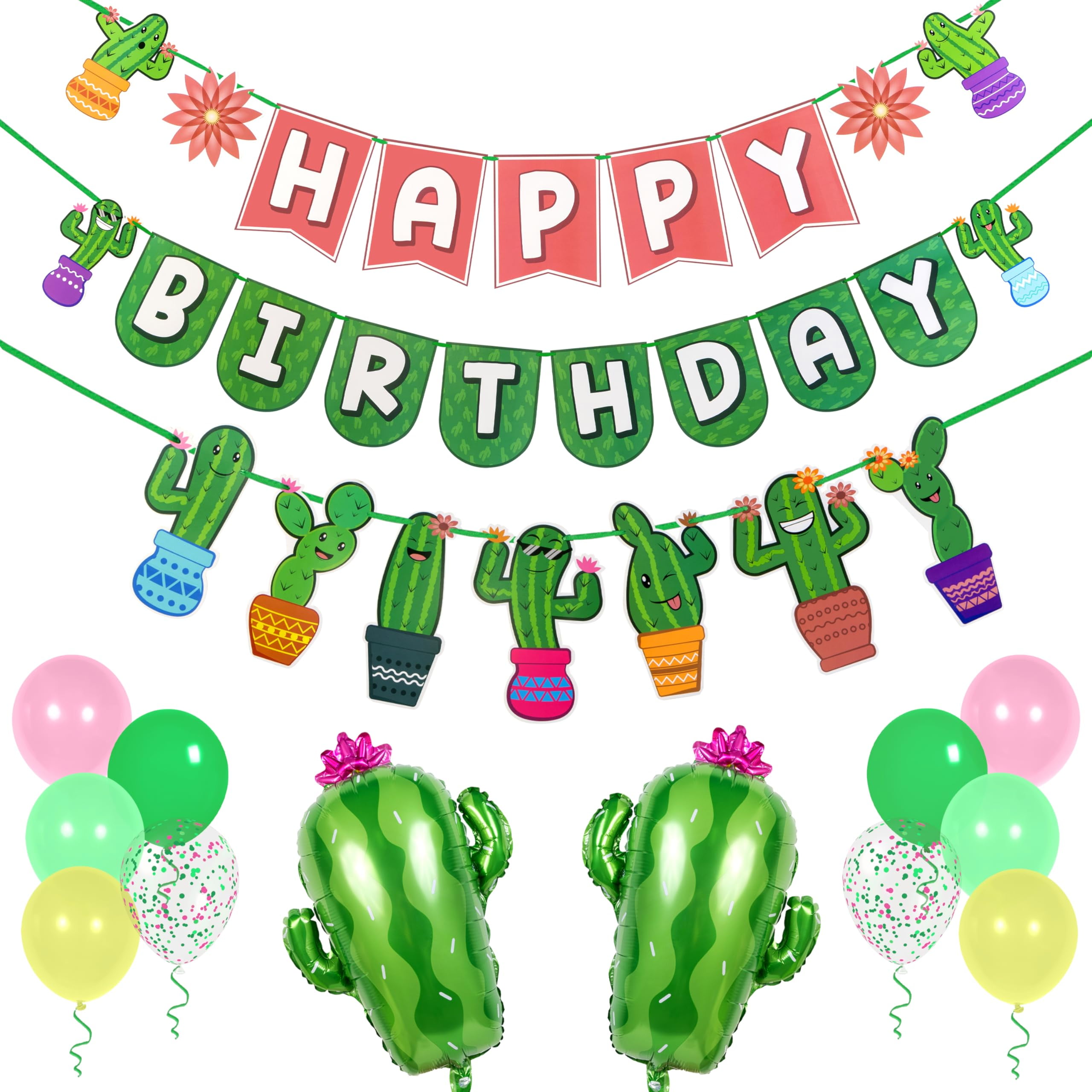 Pirese Party Decorations, Birthday Decorations, Green Decorations ...