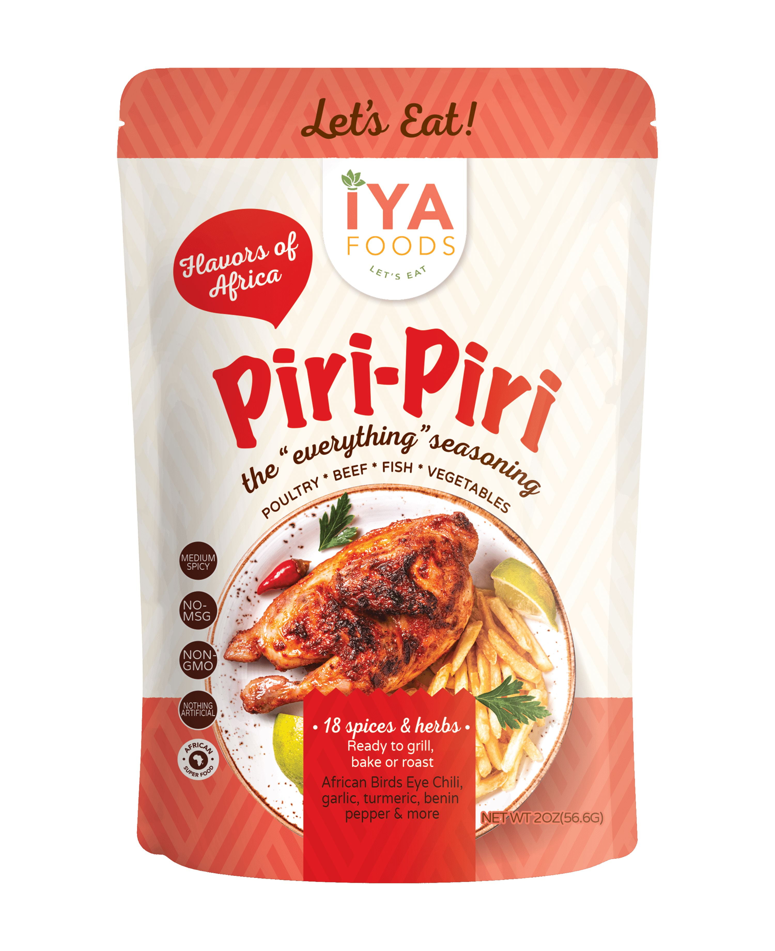 Piri-Piri Seasoning 2 oz Pack - Walmart.com