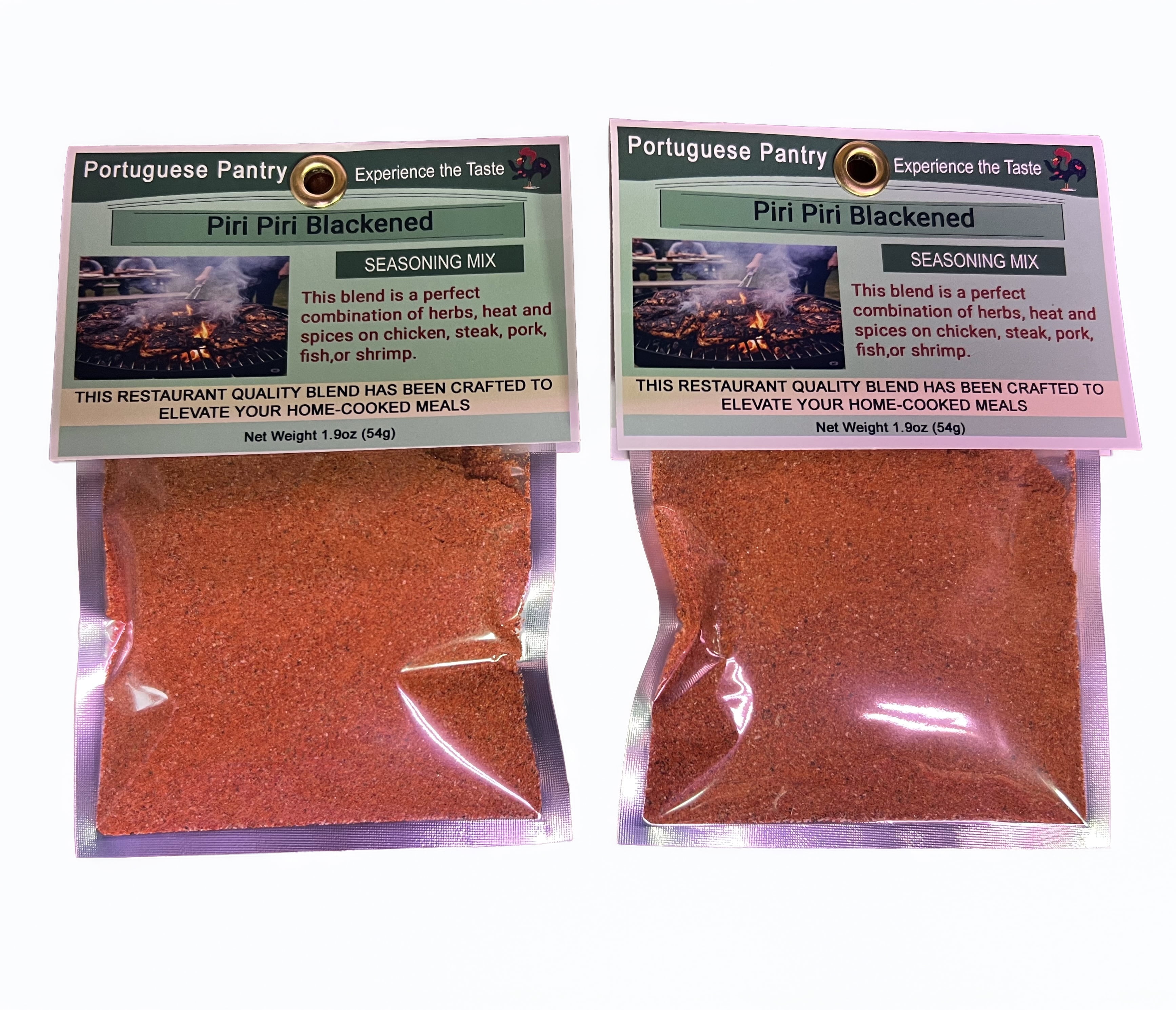 Piri Piri Spicy Blackened Cajun Multi-Pack 2 Seasoning Spice Mixs ...