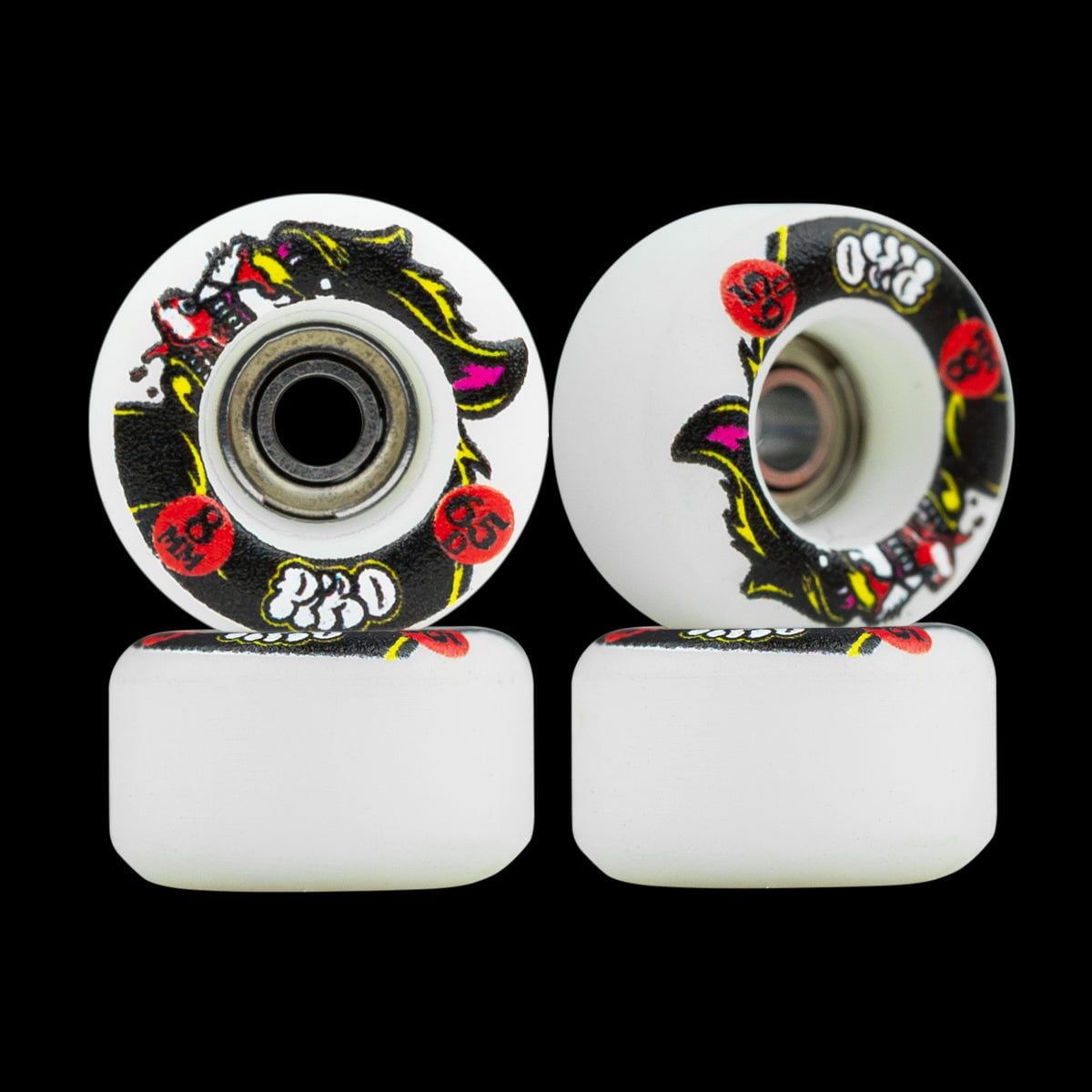 Piro Wheels Piro Performance Graphic Fingerboard Wheels - Bakeneko ...