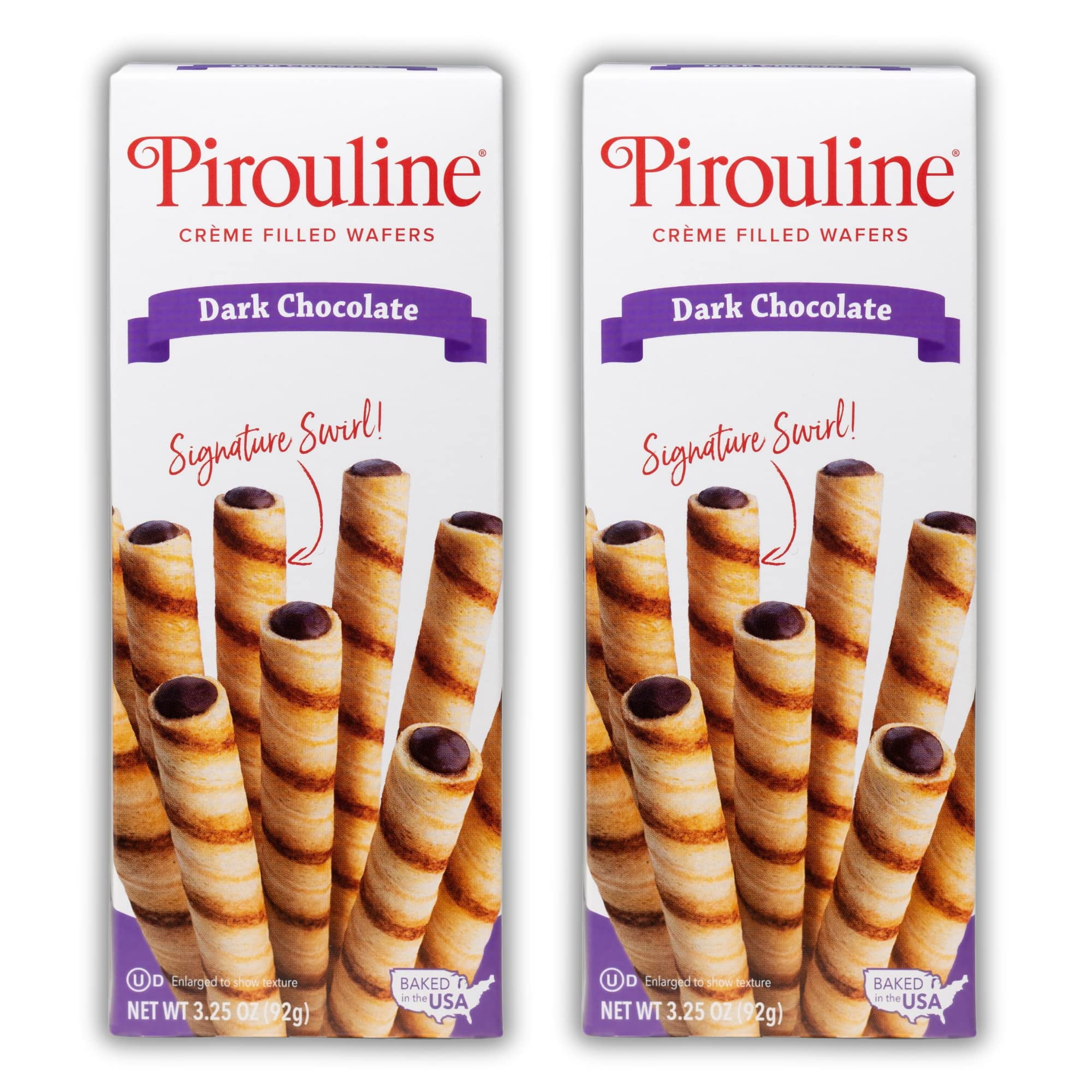 Pirouline Rolled Wafers - CCF19 Dark Chocolate - Rolled Wafer Sticks ...