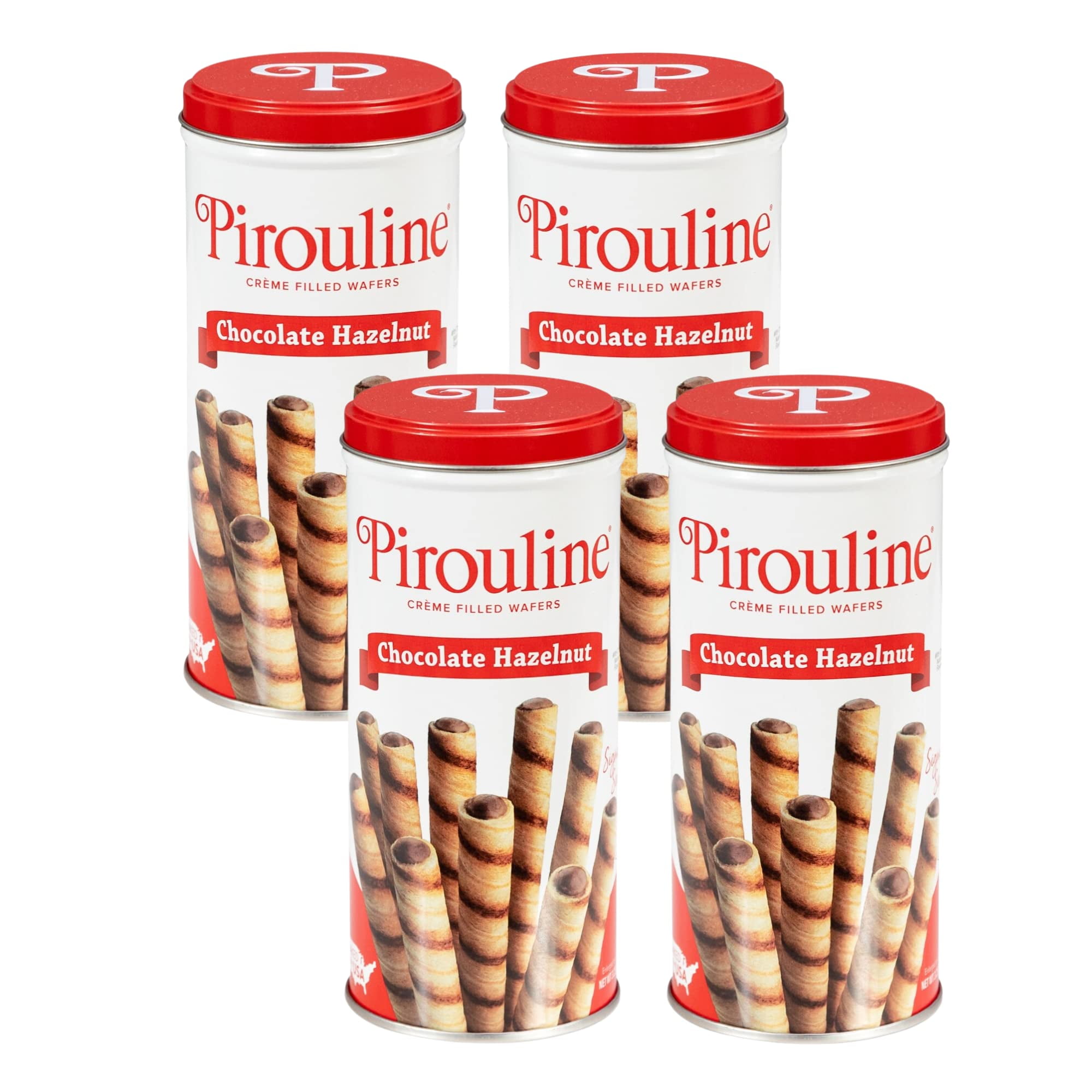 Pirouline Rolled Wafers - CM31 Chocolate Hazelnut - Rolled Wafer Sticks ...