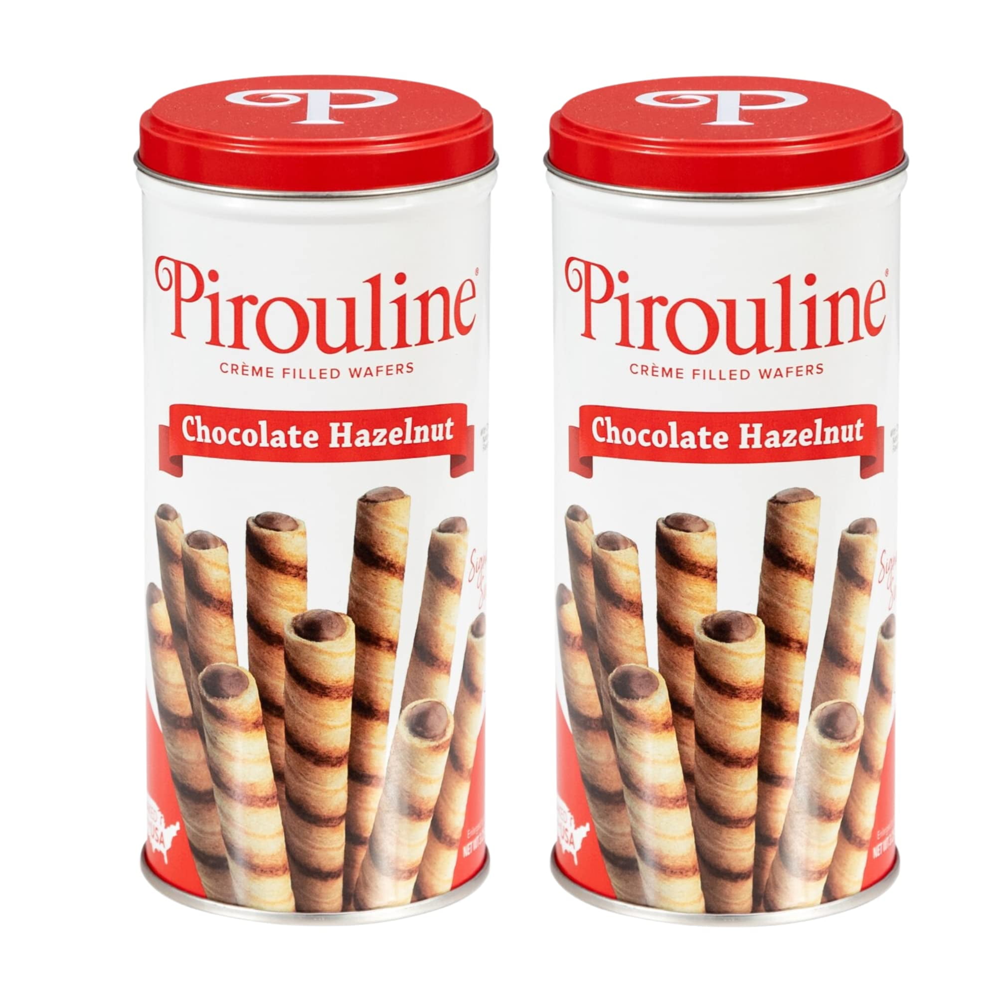 Pirouline Rolled Wafers - JMS2 Chocolate Hazelnut - Rolled Wafer Sticks ...