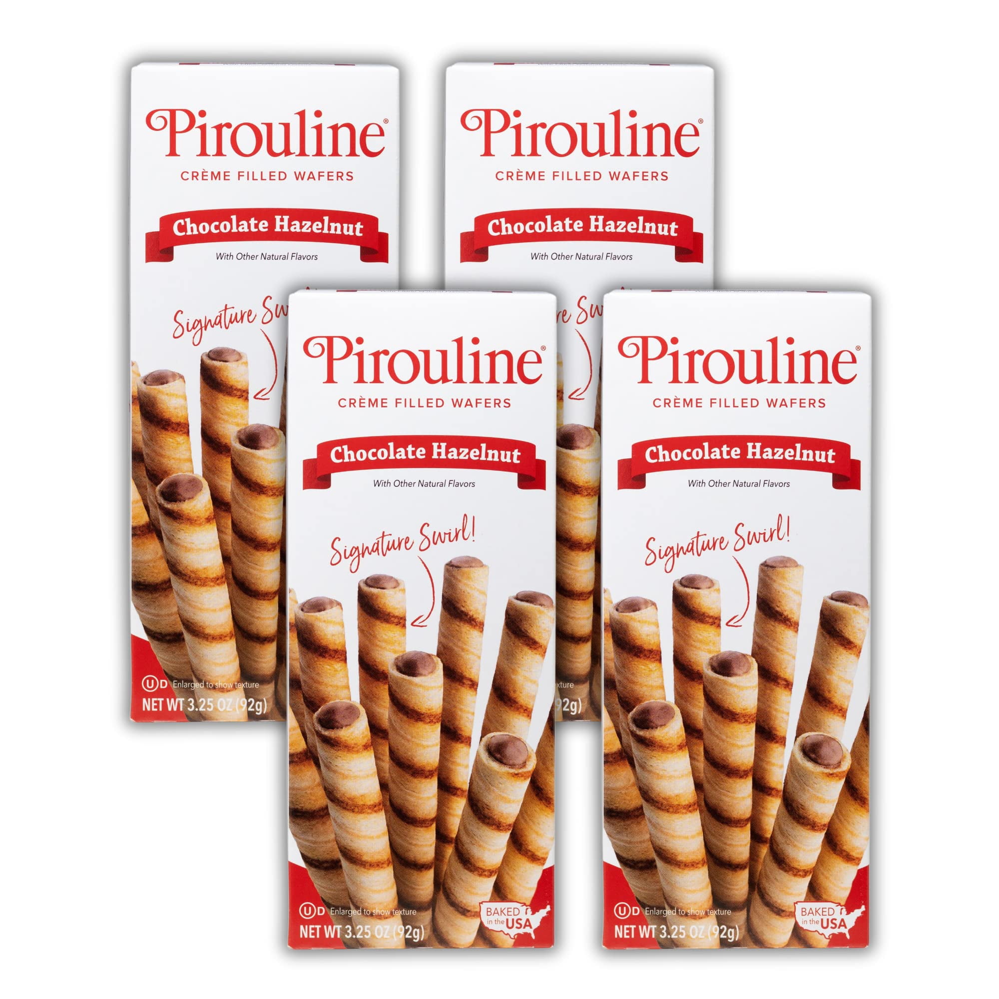 Pirouline Rolled Wafers - YPF5 Chocolate Hazelnut - Rolled Wafer Sticks ...